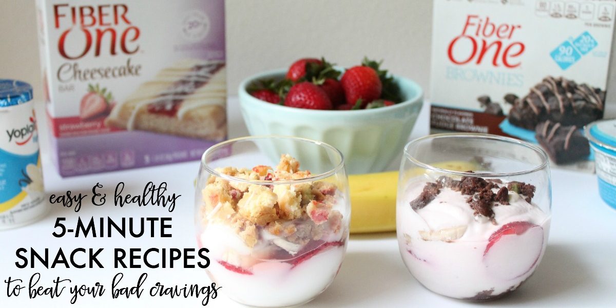 Easy & Healthy Five-Minute Snacks to Beat Your Bad Cravings - Seven Graces