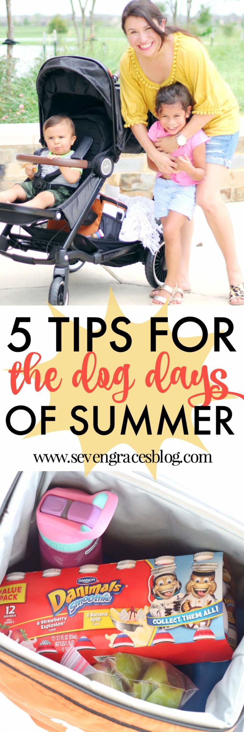 5 Tips for Parents to Get Through the Dog Days of Summer - Seven Graces