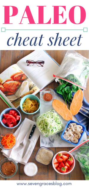 Paleo Cheat Sheet for Beginners: Tips & Tricks to Go the Distance - Seven Graces