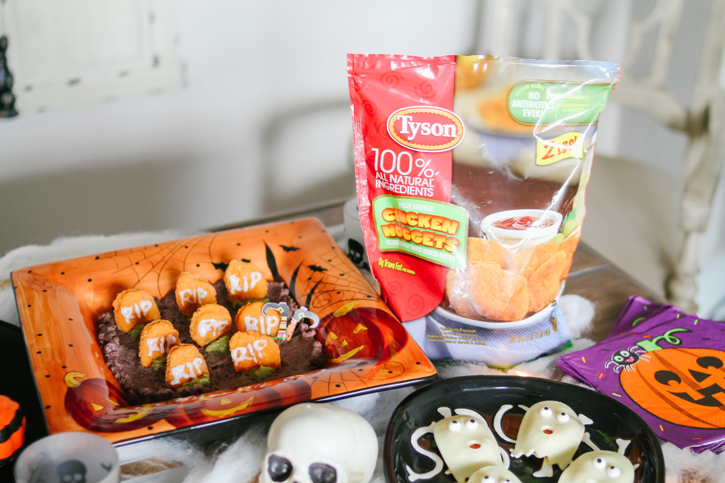 A Spooktacular Halloween Party Spread - Seven Graces