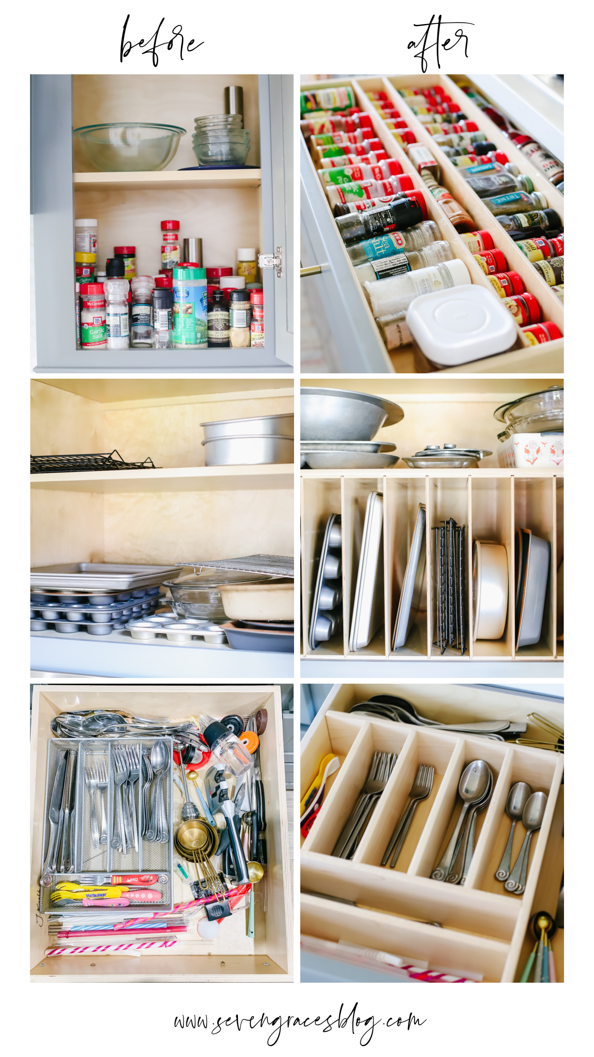 Kitchen Organization with ShelfGenie - Seven Graces